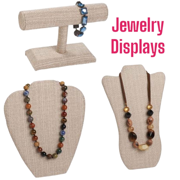 Jewelry | New Linen Jewelry Displays | Poshmark
